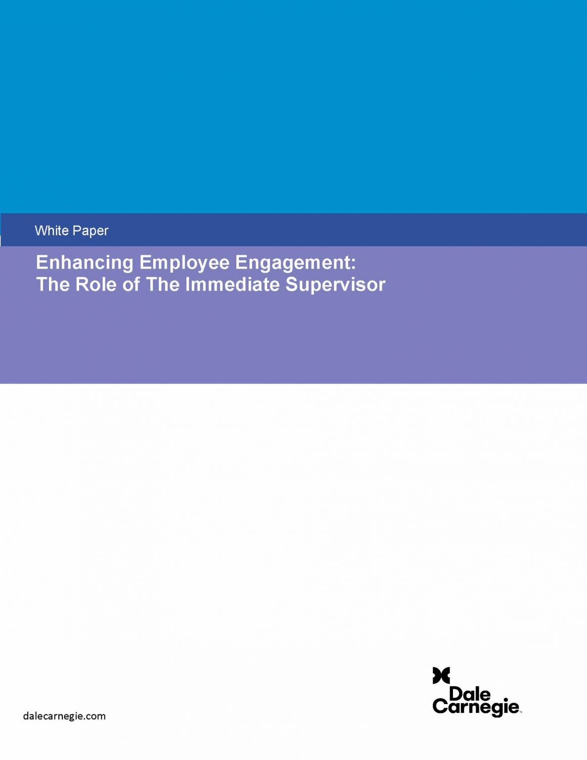 Enhancing Employee Engagement: The Role of The Immediate Supervisor ...